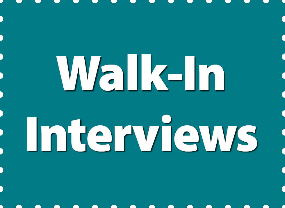 PCI to Host Walk-in Interviews September 20 - Physicians' Clinic of Iowa